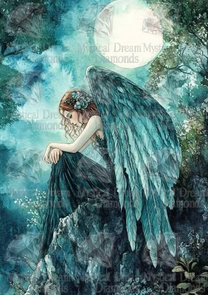 Lunar Angel by Sakura Diamond Painting Kit | MDD – MDD - Where Every ...
