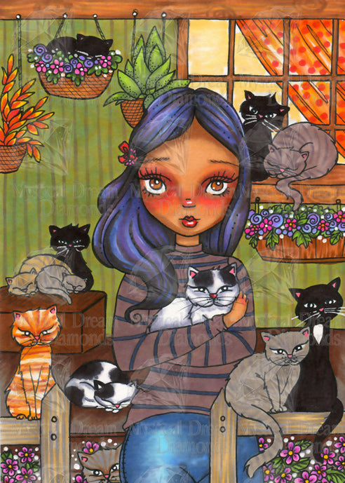 My Furry Family by Regan Kubecek Diamond Painting Kit | MDD – MDD ...