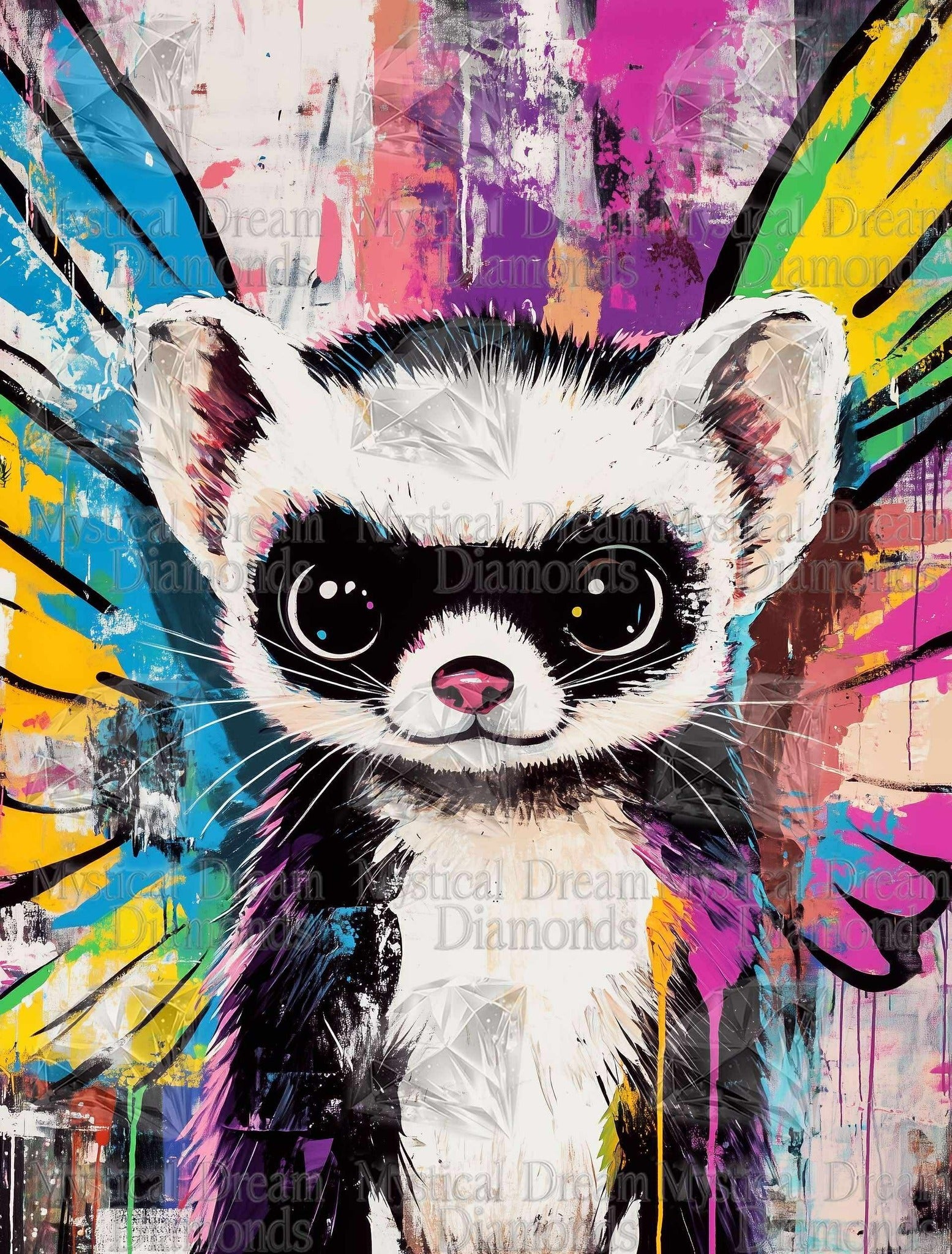 Winged Mischief by Cocomarshmallow Art Diamond Painting Kit | MDD – MDD ...